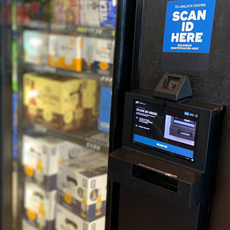 ID Scanner and Age Verification for Vending Machine